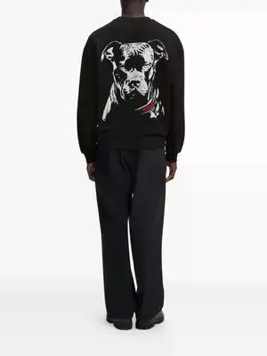 Hugo Printed Crewneck Sweatshirt