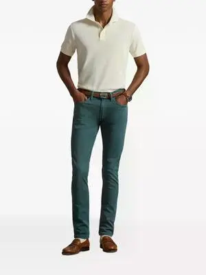 Polo Ralph Lauren Pointelle-fabric Short-sleeve Polo Shirt