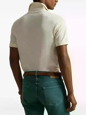 Polo Ralph Lauren Pointelle-fabric Short-sleeve Polo Shirt