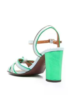 Chie Mihara Ballah Knotted Sandals - Blue
