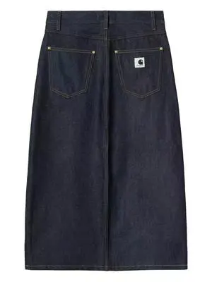 Carhartt Work In Progress Brandon Front-slit Skirt - Blue