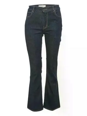 Max Mara Logo-patch Flared Denim Jeans