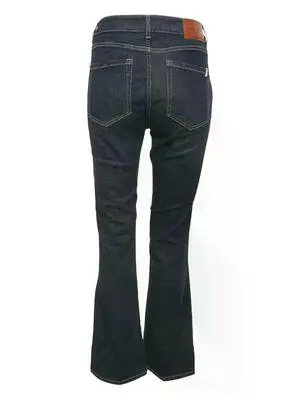 Max Mara Logo-patch Flared Denim Jeans