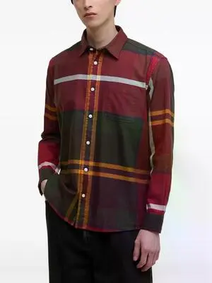 Barbour Tartan Checked Shirt - Red