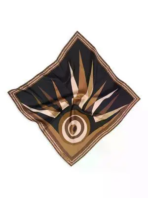 Emilio Pucci Printed Scarf - Black