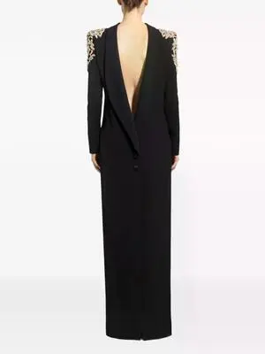 Zuhair Murad Rhinestone-embellished Long Dress