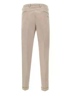 BRIGLIA 1949 Turn-up Trousers - Neutrals
