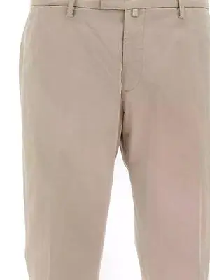 BRIGLIA 1949 Turn-up Trousers - Neutrals