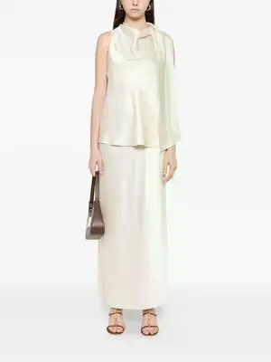 Vince Sleeveless Draped Top