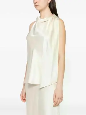 Vince Sleeveless Draped Top