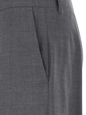 Emporio Armani Belt-loops Welt Pocket Trousers