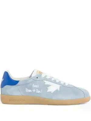 Dsquared2 Rebels Maple Leaf Low Top Trainers