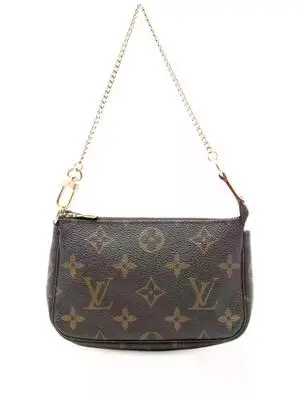 LOUIS VUITTON 2006 Monogram Mini Pochette Accessoires Handbag