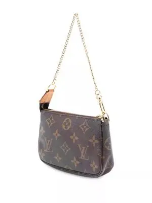 LOUIS VUITTON 2006 Monogram Mini Pochette Accessoires Handbag