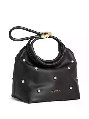 COCCINELLE Embellished Finn Small Tote Bag - Black