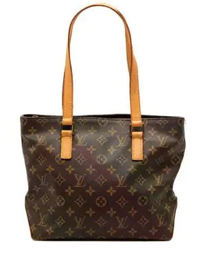 LOUIS VUITTON 2000 Monogram Cabas Piano Tote Bag