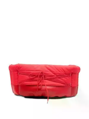 Moon Boot X Poldo Dog Couture Logo Print Dog Bed - Red