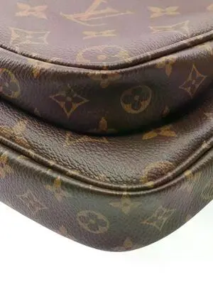 LOUIS VUITTON 2021-2025 Monogram Multi Pochette Accessoires Satchel - Brown
