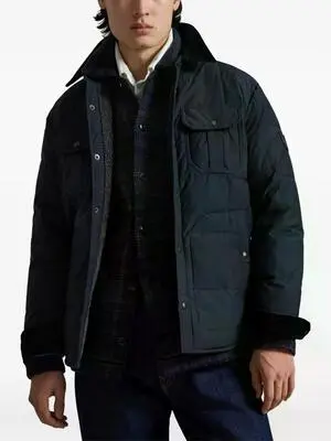 Polo Ralph Lauren Quilted Jacket With Corduroy Collar