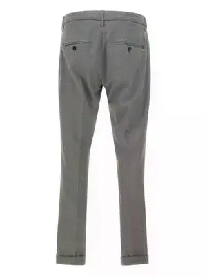 DONDUP Turn-up Wool Trousers