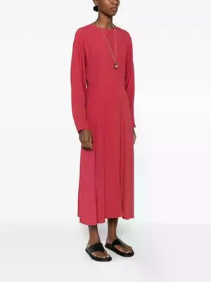JOSEPH Long-sleeve Midi A-line Dress