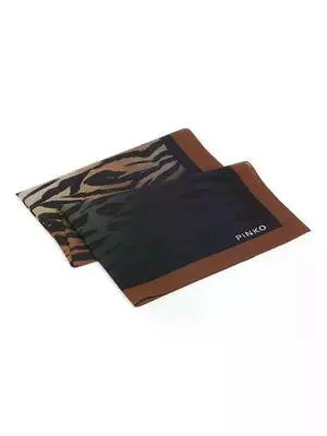 Pinko Animal-print Scarf