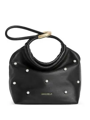 COCCINELLE Embellished Finn Top Handle Bag