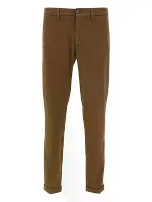 RE-HASH Cuffed Trousers - Brown