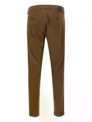 RE-HASH Cuffed Trousers - Brown