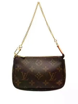 LOUIS VUITTON 2005 Monogram Mini Pochette Accessoires Handbag