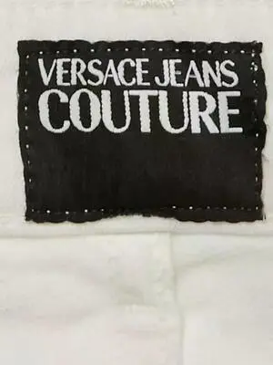 Versace Logo-embroidered Jeans