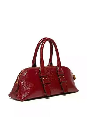 Pinko Buckle-lock Leather Tote
