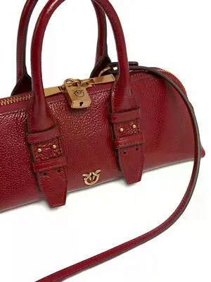 Pinko Buckle-lock Leather Tote