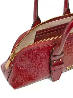 Pinko Buckle-lock Leather Tote