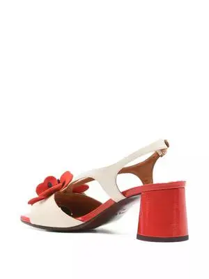 Chie Mihara Flower Heeled Sandals