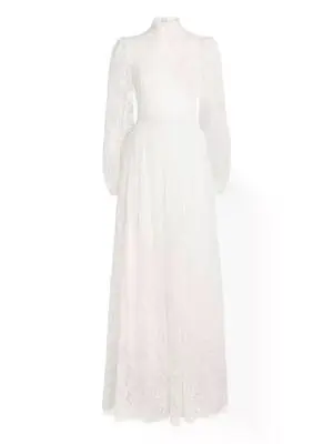 Zuhair Murad Lace-pattern A-line Gown