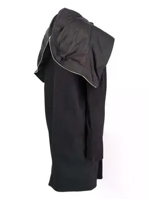 Rick Owens Wool Zip Hood Coat