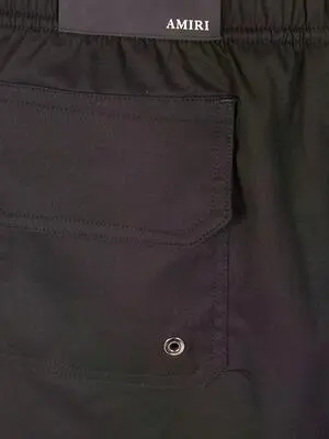 Amiri Logo Swim Shorts - Black