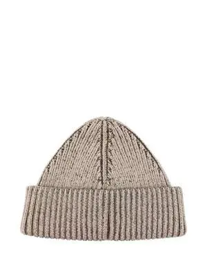 Fred Perry Logo-patch Beanie - Neutrals