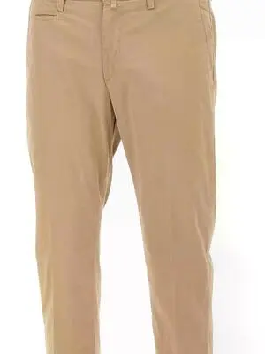 BRIGLIA 1949 Flat Front Trousers - Neutrals