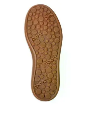 Camper Pelotas Soller Perforated Leather Lace-up Sneakers - Neutrals