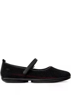 Camper Nina Strap Ballerinas - Black