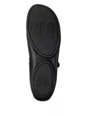 Camper Nina Strap Ballerinas - Black