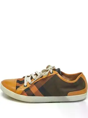 Burberry Harrowby Check Canvas Trainers