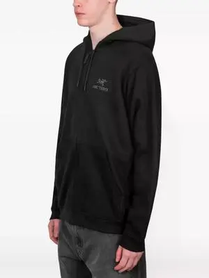 Arc'teryx Zip-up Hoodie With Logo Embroidery - Black
