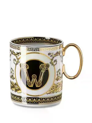 Versace Graphic Mug - White