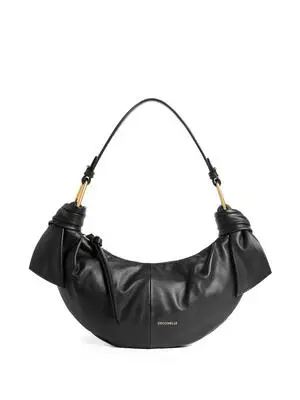 COCCINELLE Furoshiki Small Shoulder Bag - Black