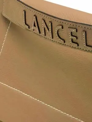 LANCEL Medium Ninon Leather Tote Bag - Brown