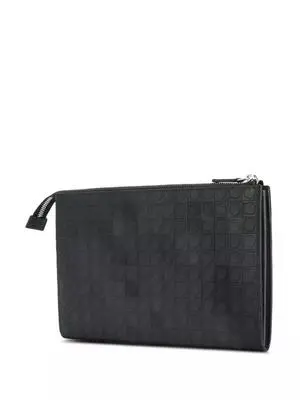 FERRAGAMO Gancini Embossed Clutch