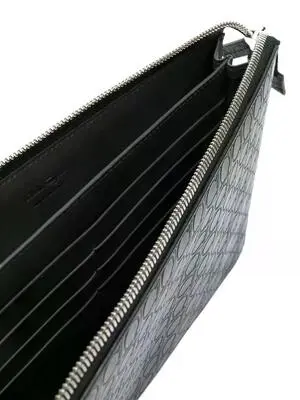 FERRAGAMO Gancini Embossed Clutch